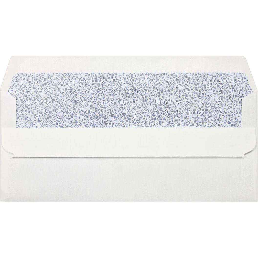 #10-24# White Simple Seal Tint Regular Envelope