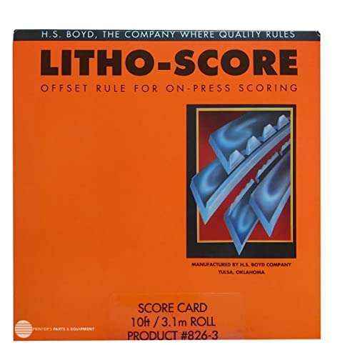 Litho Score Center Series #626 Center Score Paper