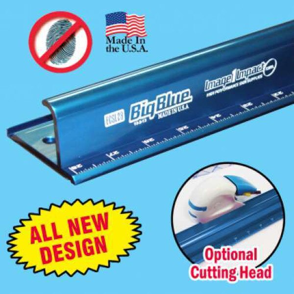 76" Big Blue Safety Ruler Aluminum